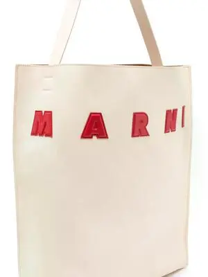 Marni Museo Small Leather Tote Bag