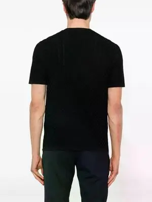 Emporio Armani Geometric-pattern T-shirt