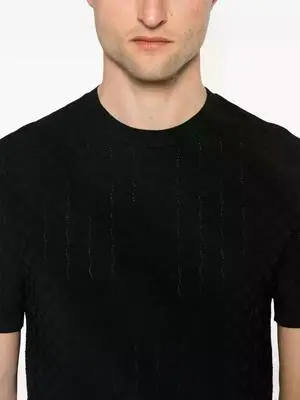 Emporio Armani Geometric-pattern T-shirt