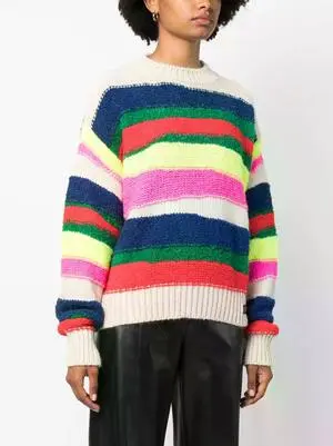 Dsquared2 Horizontal-stripe Chunky-knit Jumper