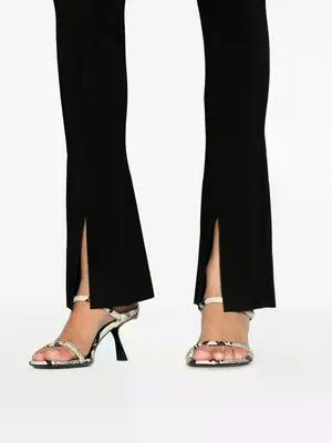 Norma Kamali Spat High-waisted Flared Leggings - Black
