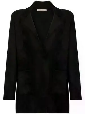 D.exterior Single-breasted Blazer