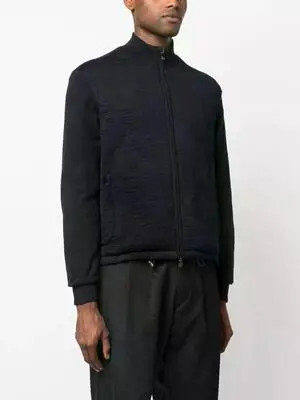 Corneliani Logo Bomber Jacket