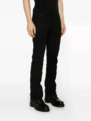 PURPLE BRAND Raw Flared Jeans