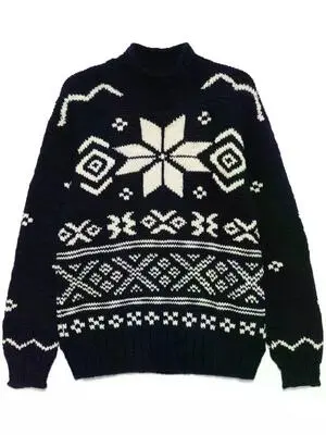 Polo Ralph Lauren Intarsia Knit High Neck Sweater