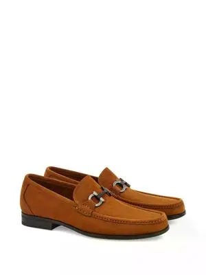FERRAGAMO Gancini-buckle Loafers