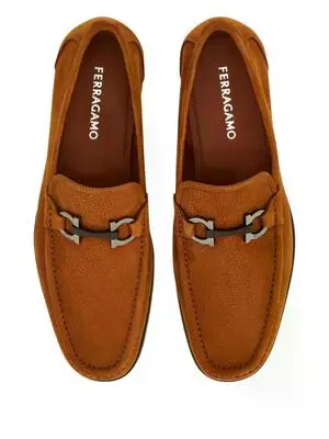 FERRAGAMO Gancini-buckle Loafers