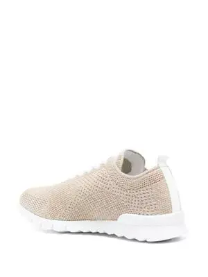 Kiton Knitted Sneakers - Brown