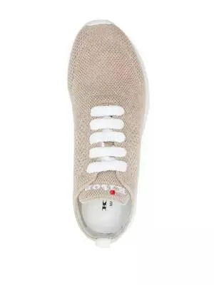 Kiton Knitted Sneakers - Brown