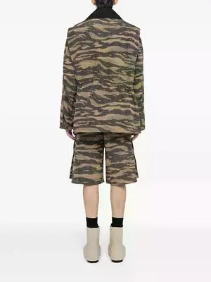 JIL SANDER Camouflage Print Jacket