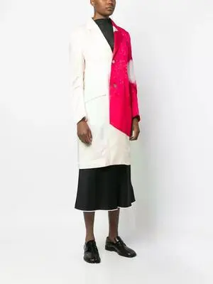 Issey Miyake Graphic Button-up Coat