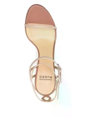 FRANCESCO RUSSO 80mm Leather Sandals