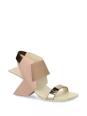 United Nude 80mm Leather Sandals - Neutrals