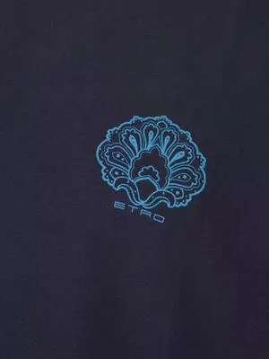 Etro Logo-print Cotton T-shirt