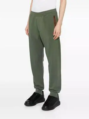 Alexander McQueen Slim-fit Cotton Track Pants