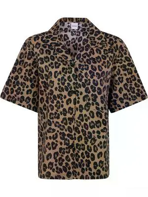 Aspesi Leopard-print Shirt