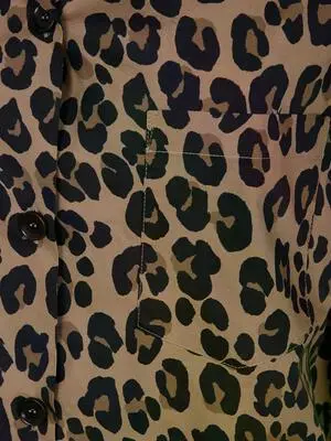 Aspesi Leopard-print Shirt
