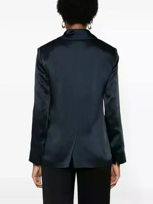 Max Mara Single-breasted Satin Blazer