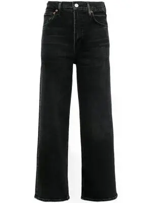 Agolde Black Wash Jeans For Women