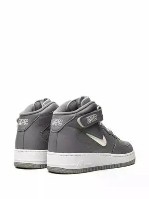 Nike Force 1 Mid Qs Jewel Nyc Sneakers - Grey