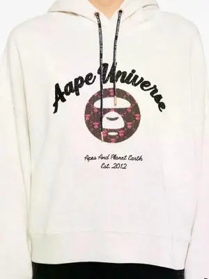 A BATHING APE Logo-patch Sweater