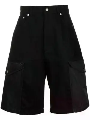 Alexander McQueen Hybrid Denim Cargo Shorts
