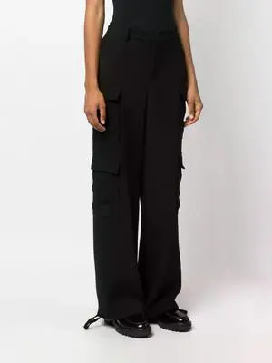 P.a.r.o.s.h Multi-pocket Straight Trousers