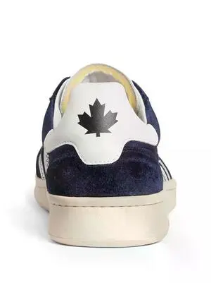 Dsquared2 Boxer Velvet Low-top Sneakers - Blue