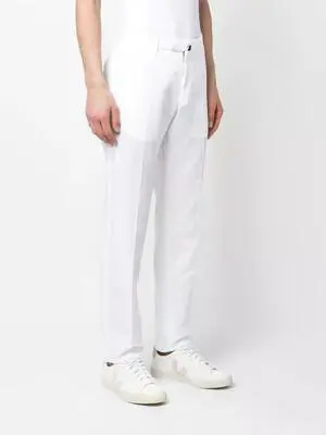 Incotex Straight-leg Linen-cotton Trousers