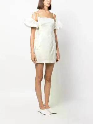 Jacquemus La Mini Robe Chouchou Minidress - White