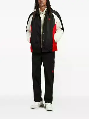 Palm Angels Logo-print Panelled Jacket