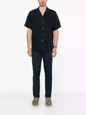 Paul Smith Linen Shirt - Blue