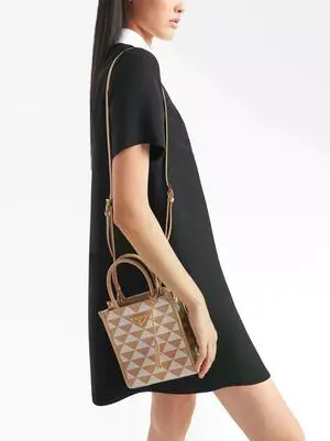 Prada Symbole Embroidered Mini Bag