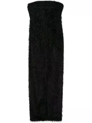 TOTEME Strapless Fil-coupé Dress