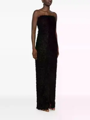 TOTEME Strapless Fil-coupé Dress