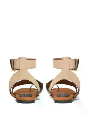 Stella McCartney Suede Sandals With Buckle Fastening