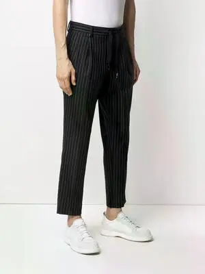 Dolce & Gabbana Cropped Pinstripe Trousers