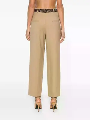Saint Laurent Pleated Virgin Wool Trousers
