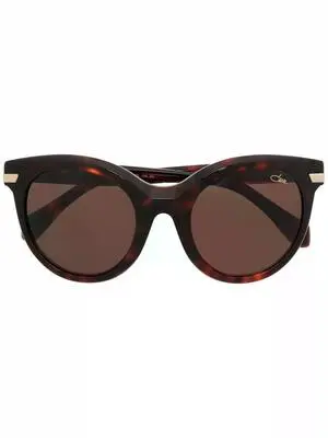 Cazal Round-frame Sunglasses - Brown