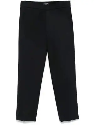 DONDUP Tapered Virgin Wool Trousers