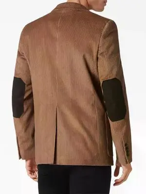 Philipp Plein Single-breasted Corduroy Blazer