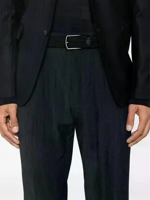 D4.0 Seersucker Trousers In Oxford