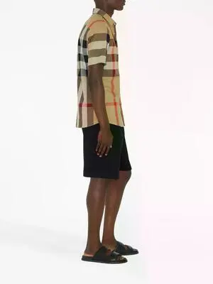 Burberry Slim Fit Check Cotton Shirt