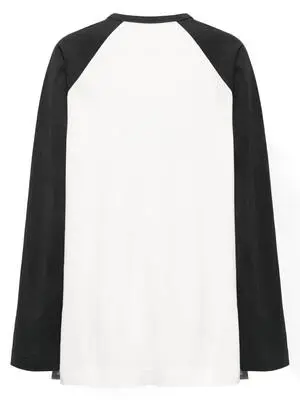 JNBY Patchwork Long-sleeved T-shirt