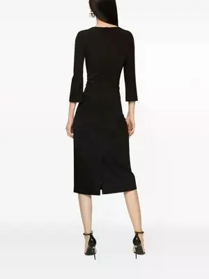 Dolce & Gabbana Midi Wool-blend Dress