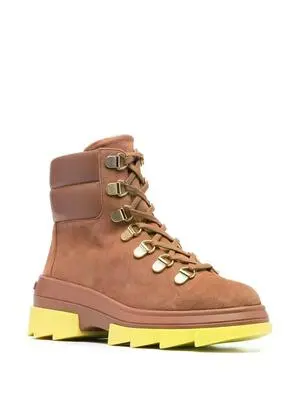 STUART WEITZMAN Noho Hiker Lace-up Boots