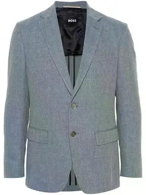 BOSS Chevron-pattern Blazer