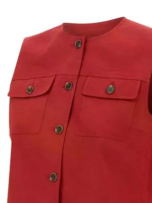 Theory Button-down Vest
