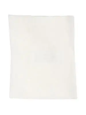 MAISON MARGIELA Four-stitch Wool Neck Warmer - White