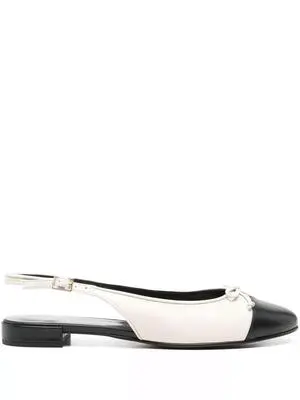 Tory Burch Cap-toe Slingback Ballet Flats